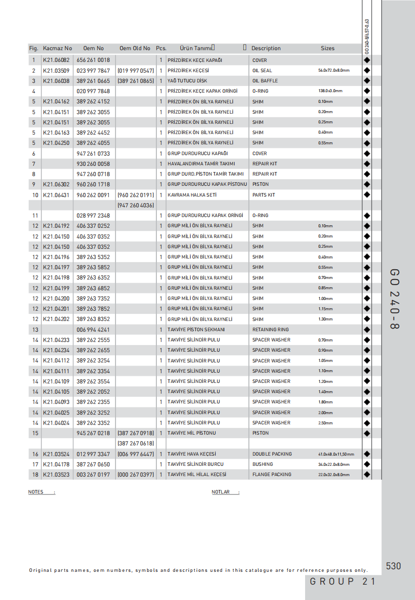 MERCEDES-BENZ GO240-8 Transmission Seal O-Ring 55.6x3.0mm 0229974248 ...
