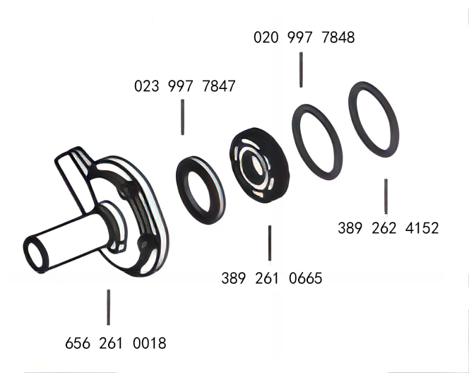 MERCEDES-BENZ Transmission O-Ring Seal Ring 0209977848 for GO240-8 ...