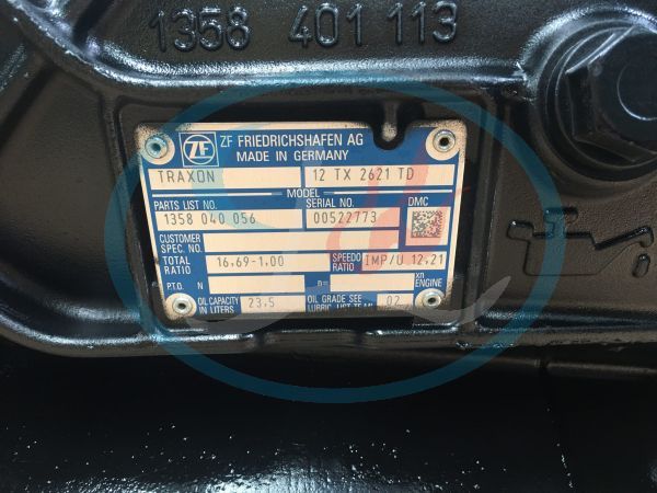 12TX2621TD Automatic Geabrox ZF TraXon Series Truck Transmission with ...